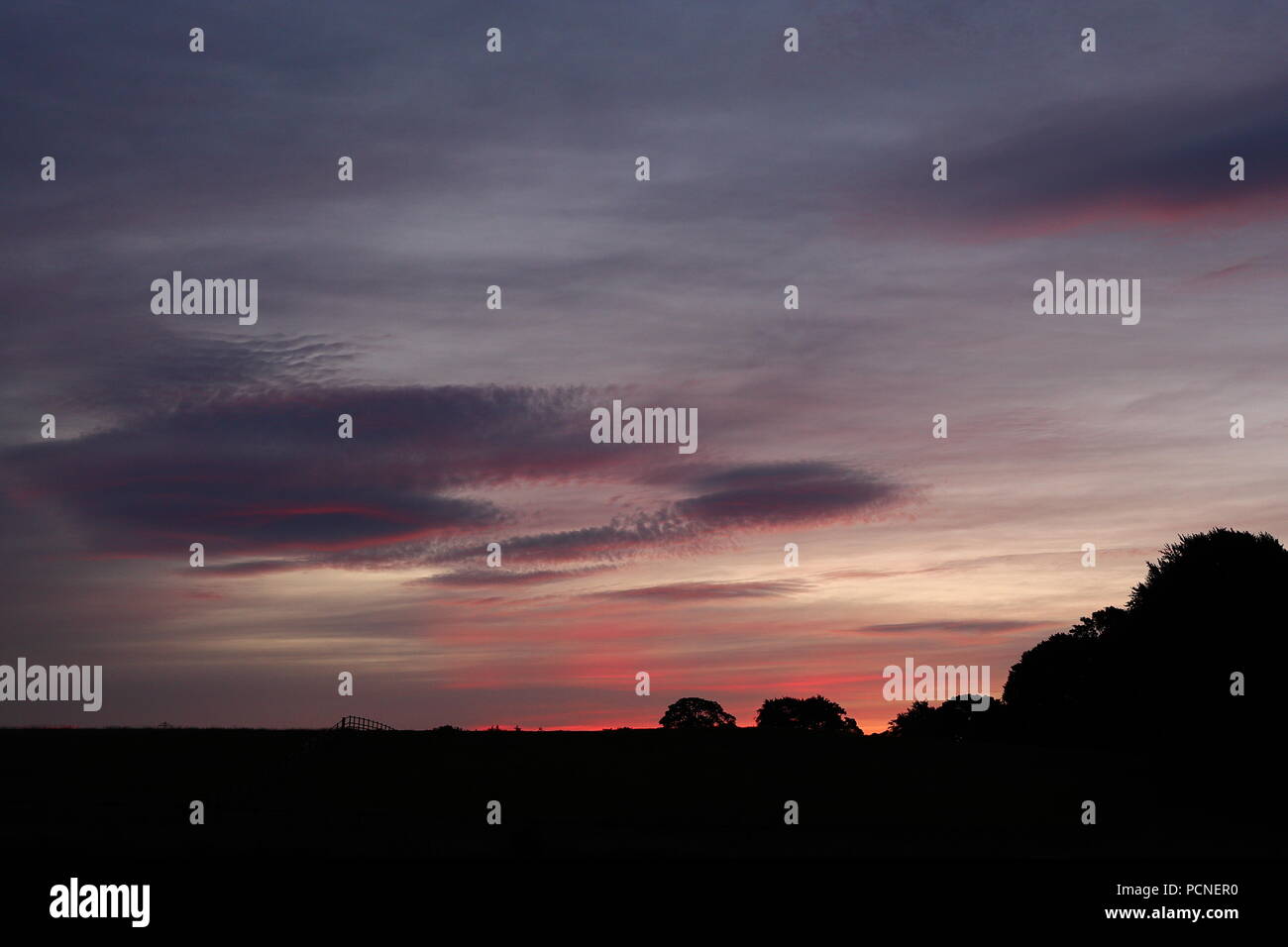 Morning sky before the sunrise Stock Photo - Alamy