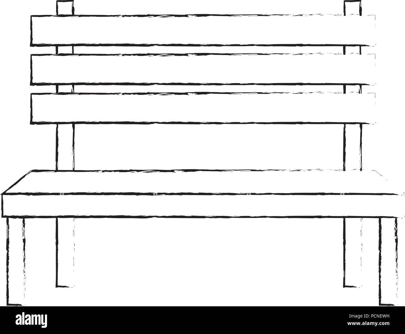 park wooden chair icon vector illustration design Stock Vector Image ...