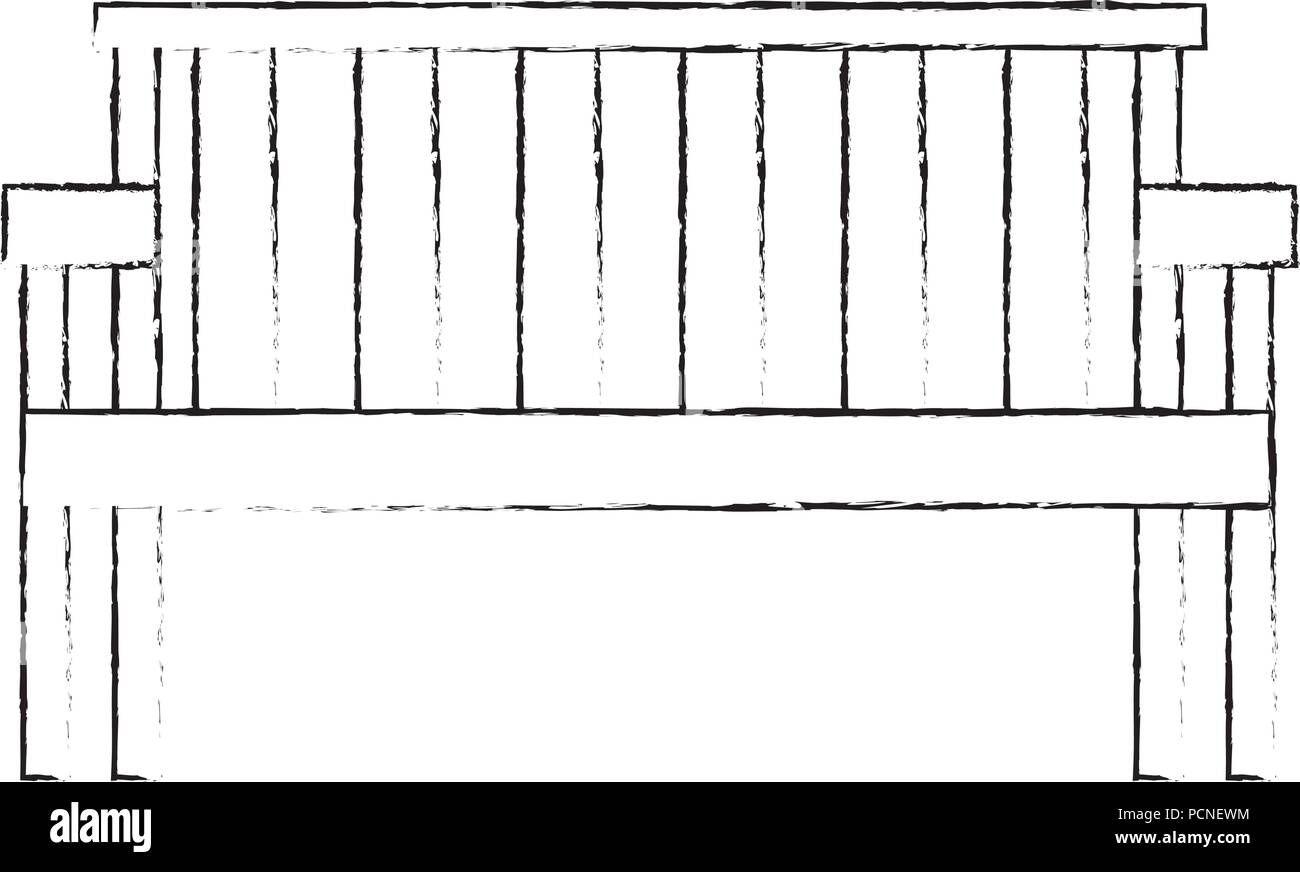 park wooden chair icon vector illustration design Stock Vector Image ...