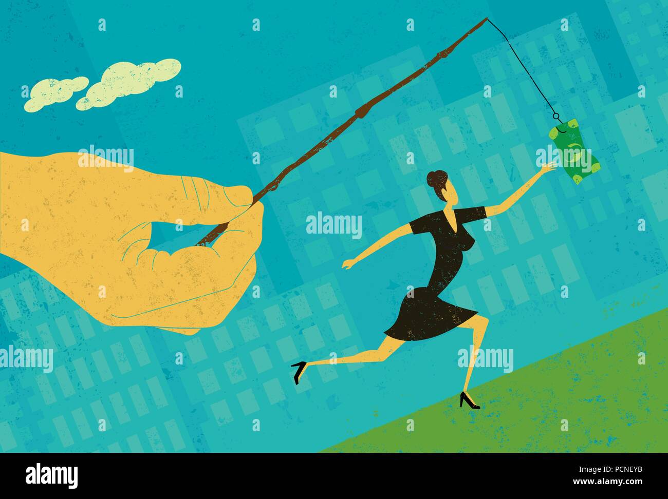 Chasing a dollar hi-res stock photography and images - Alamy