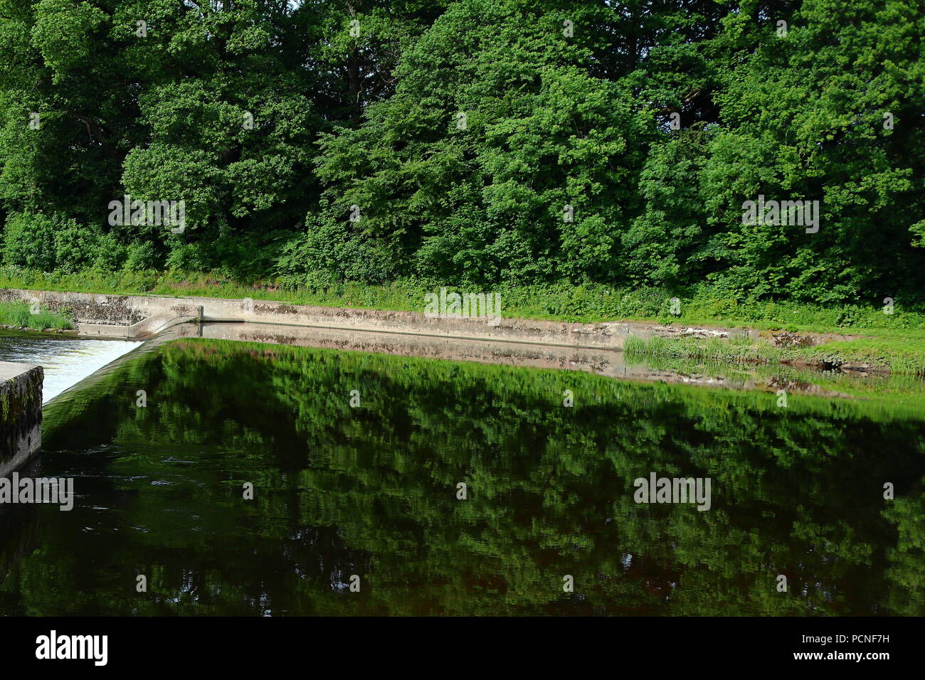 River with small waterfall hi-res stock photography and images - Alamy