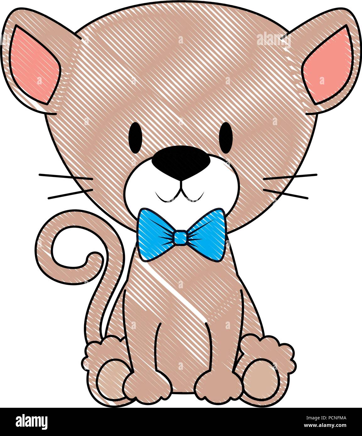 cute and adorable bear teddy character vector illustration design Stock ...