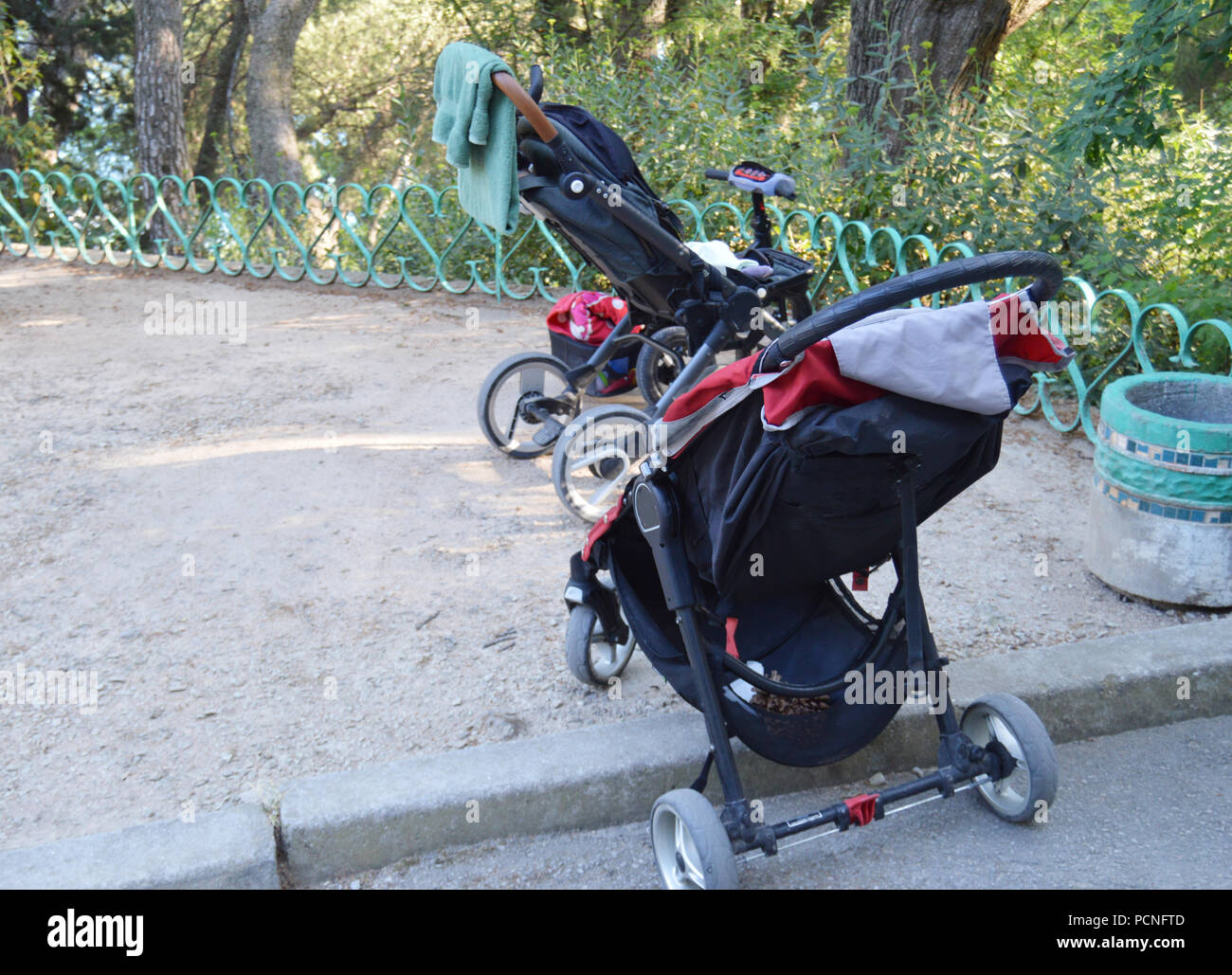 Strollers empty hi-res stock photography and images - Alamy