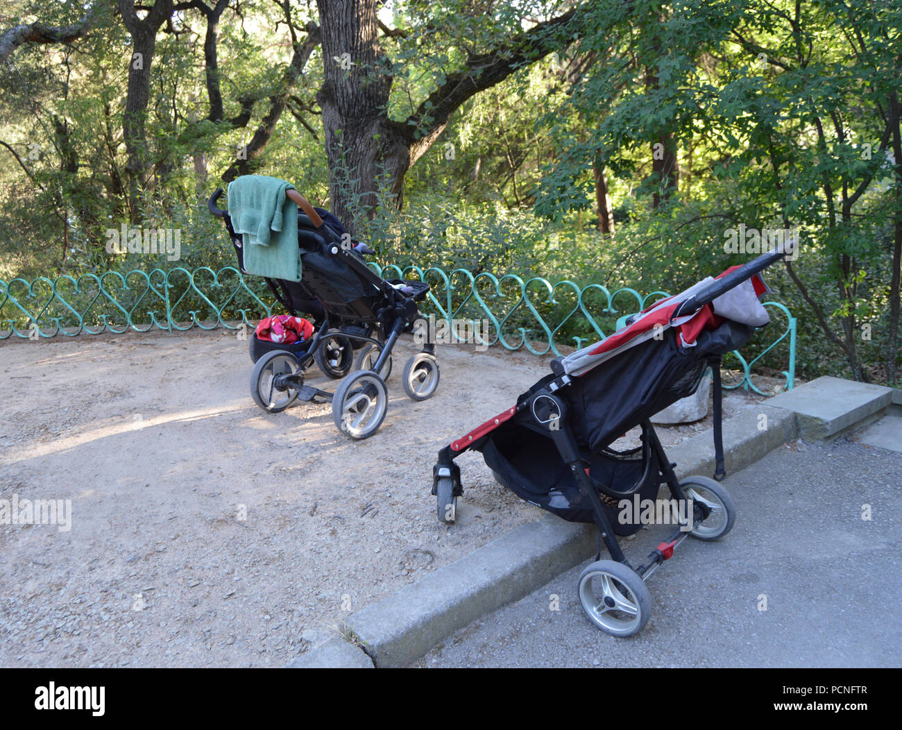 Strollers empty hi-res stock photography and images - Alamy