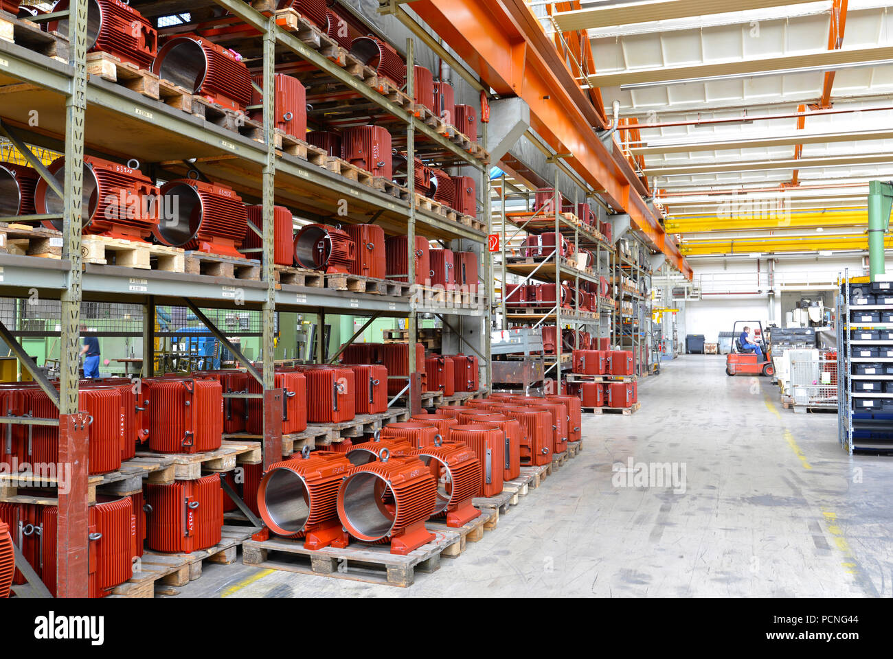 factory for the manufacture of electric motors for industry - high bay ...