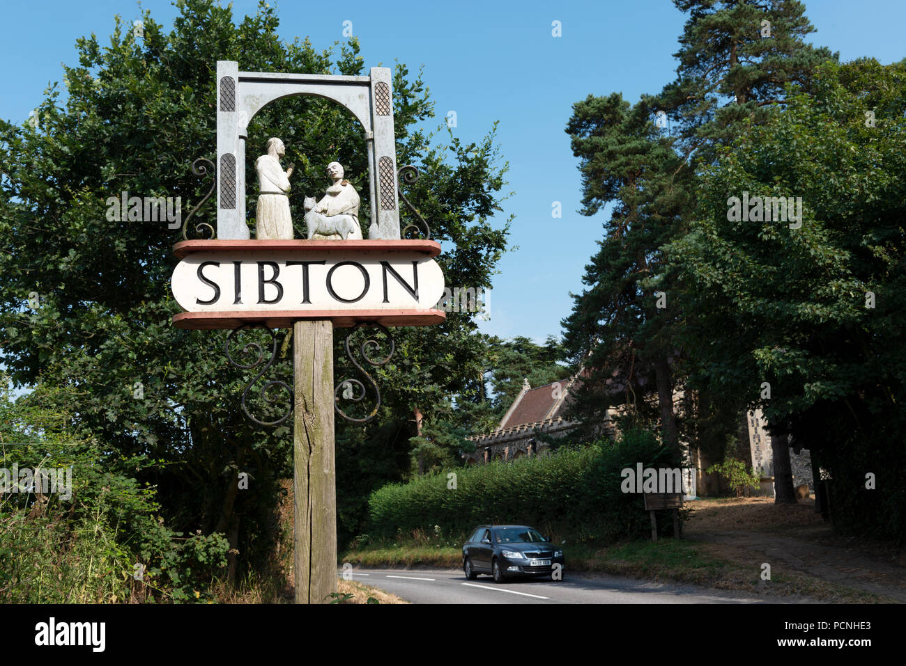Village signs of east anglia hi-res stock photography and images - Alamy