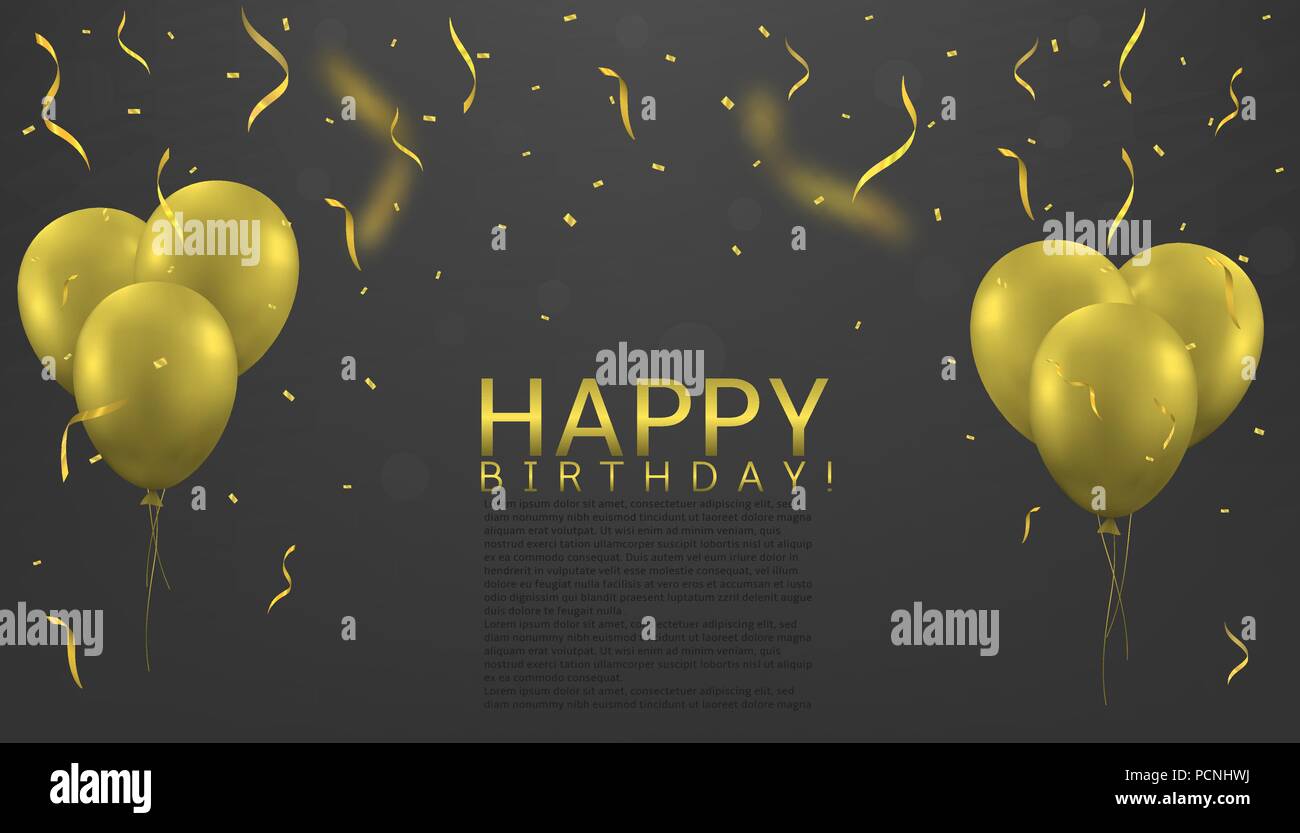 Happy Birthday background Stock Vector Image & Art - Alamy