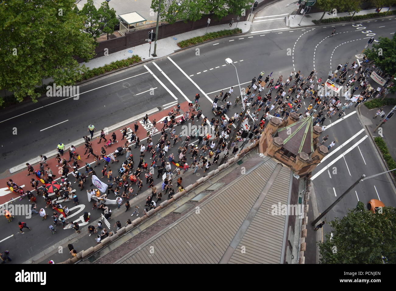 Indigenous Right Rally Stock Photo - Alamy