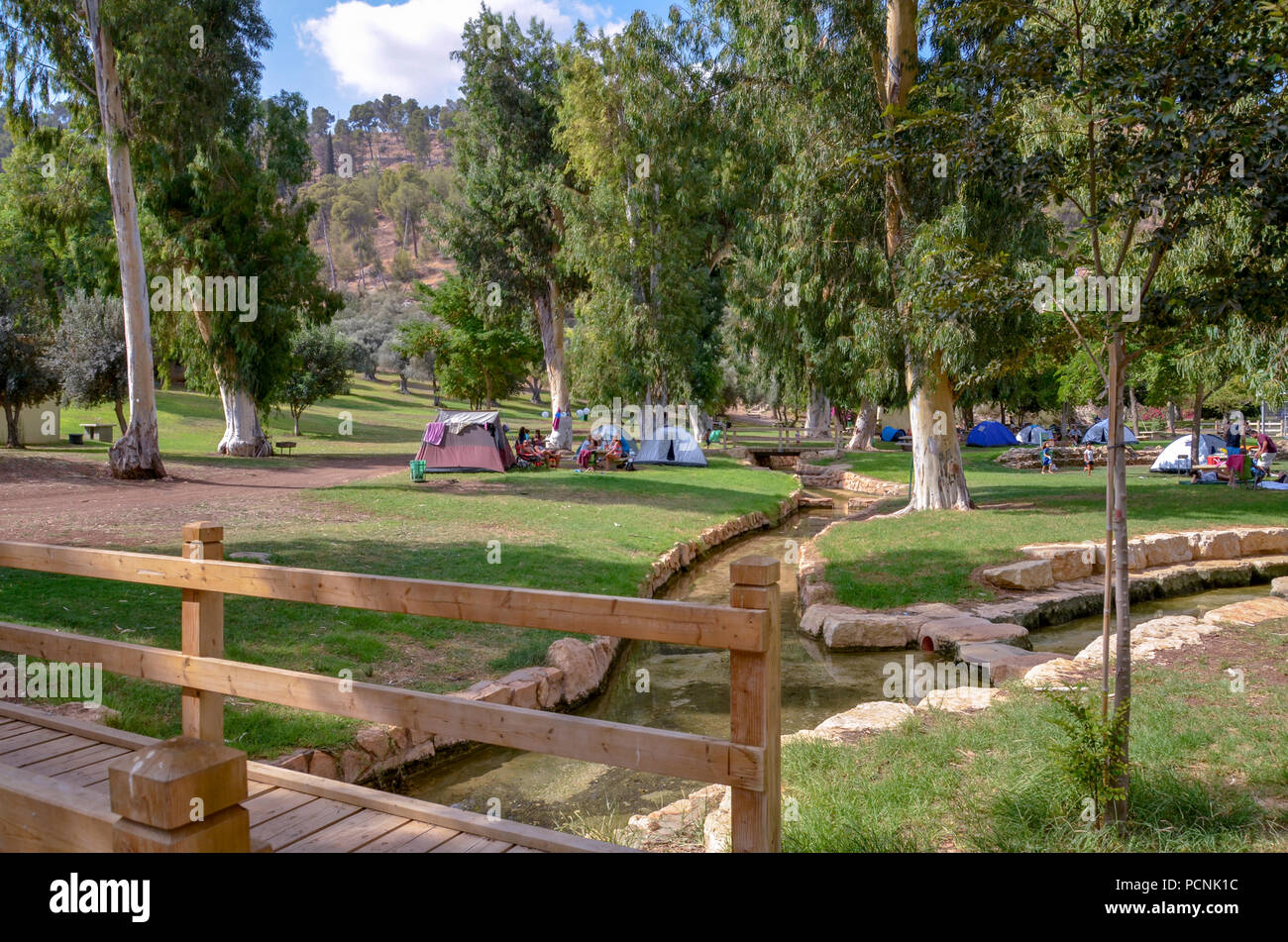 Israel, Jezreel Valley, Maayan Harod the Spring of Harod National Park ...