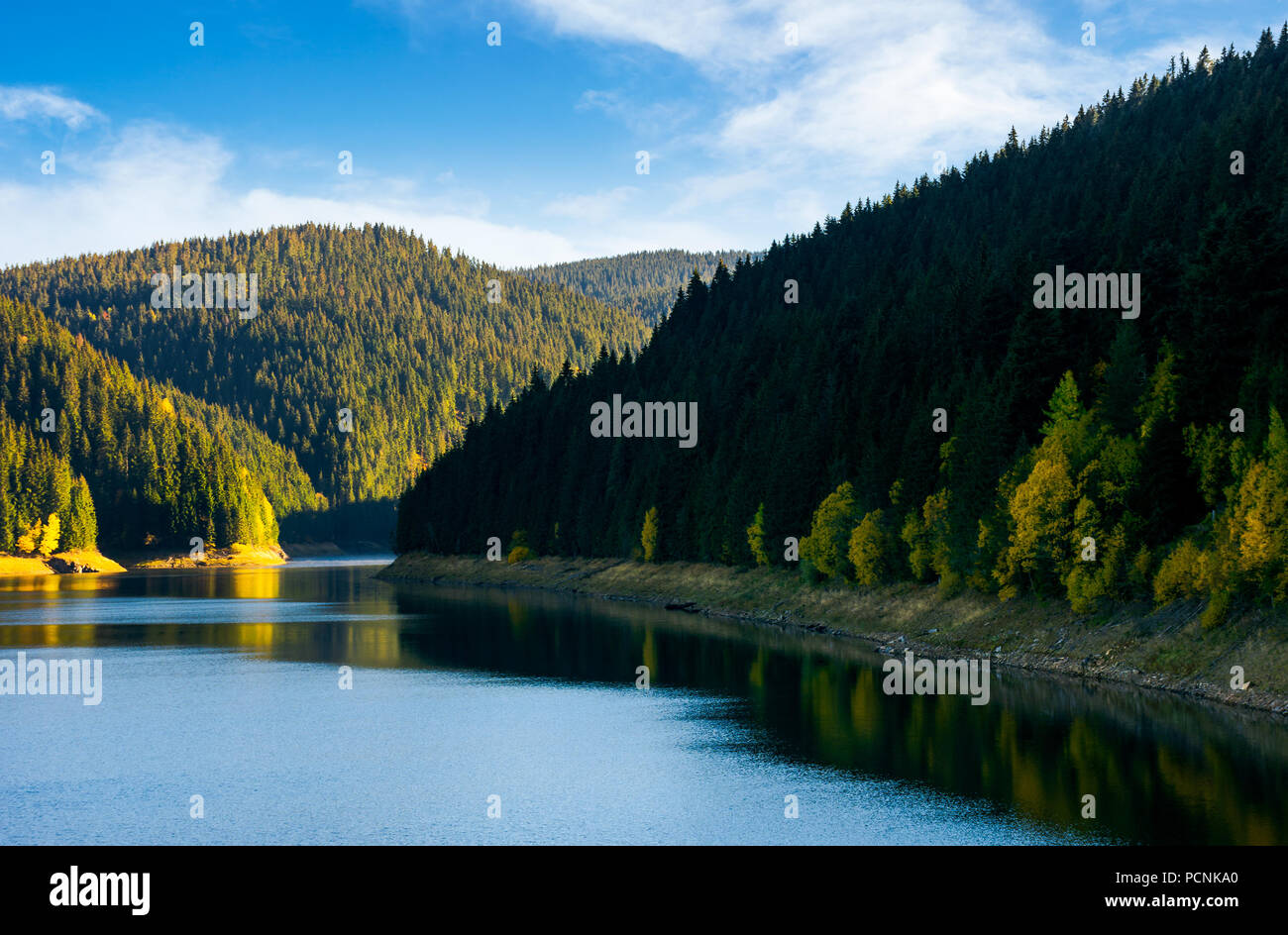 Beautiful mountain reservoir hi-res stock photography and images - Alamy