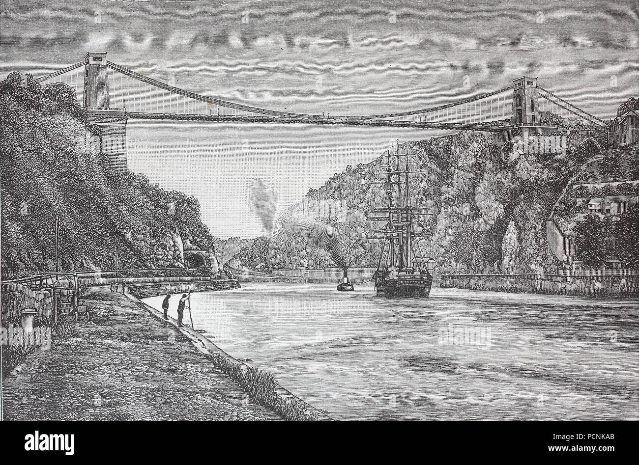 Bristol bridge illustration hi-res stock photography and images - Alamy