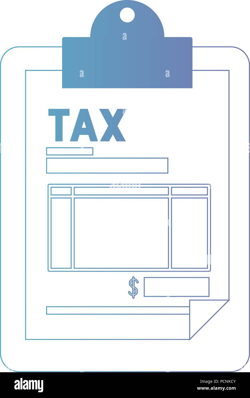 Taxation folder Stock Vector Images - Alamy