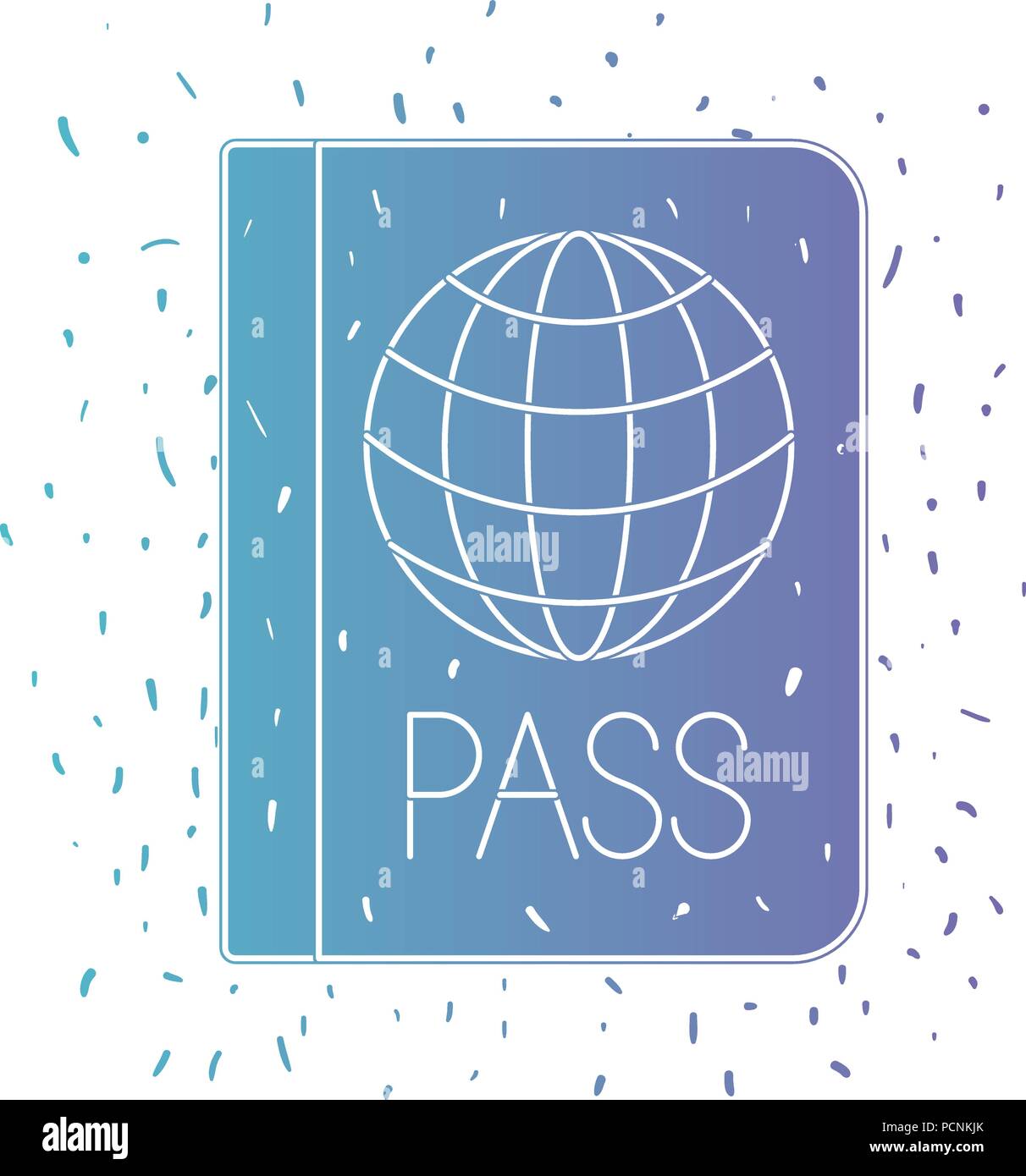 Passport Document Travel Icon Stock Vector Image And Art Alamy