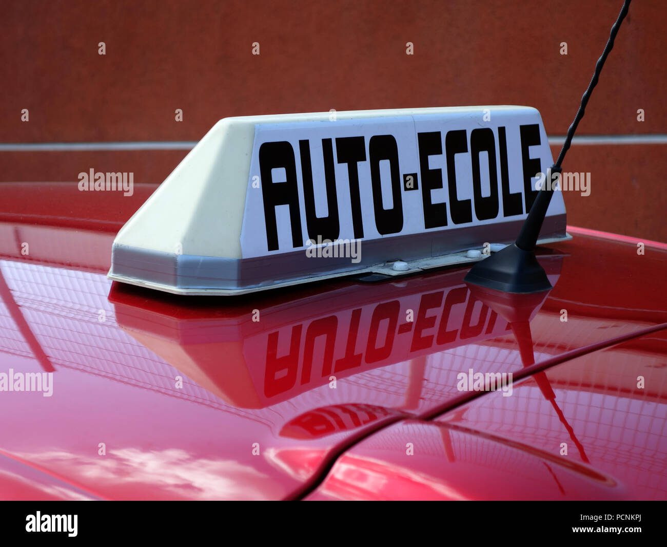 Driving School Car Stock Photos & Driving School Car Stock Images - Alamy