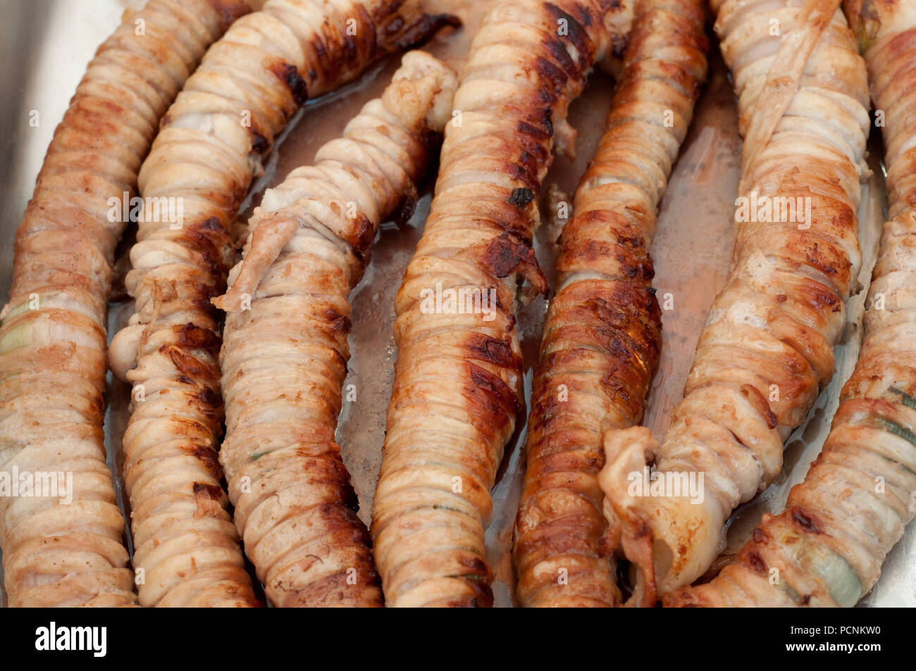 Italy, Sicily, Street Food, Stigghiole Stock Photo - Alamy