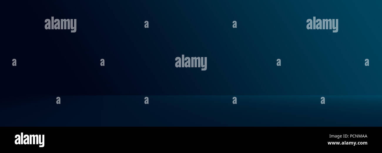 Studio Background - Gradient luxury dark blue horizontal studio room ...