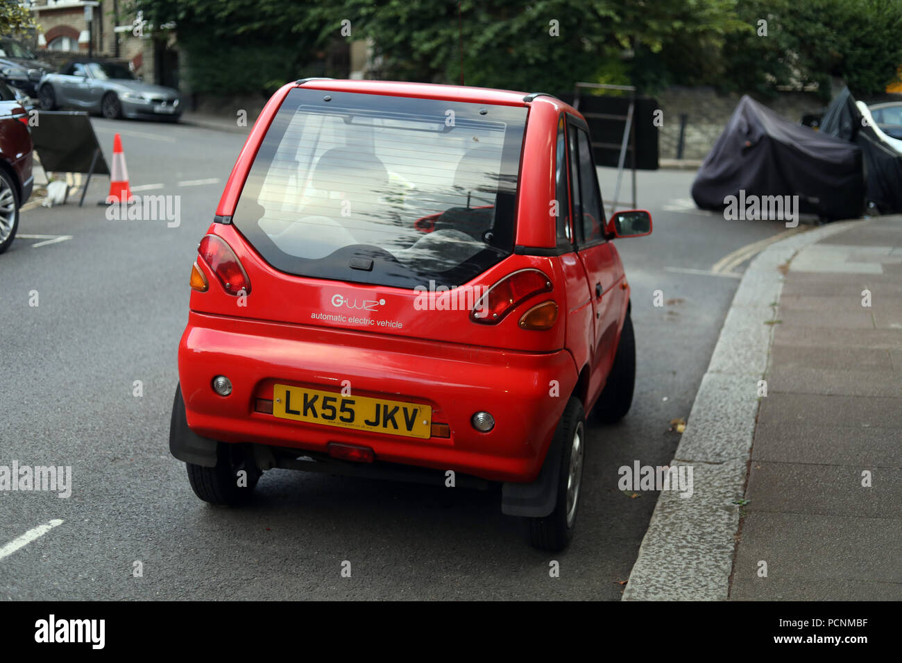G-Wiz electric car Stock Photo - Alamy