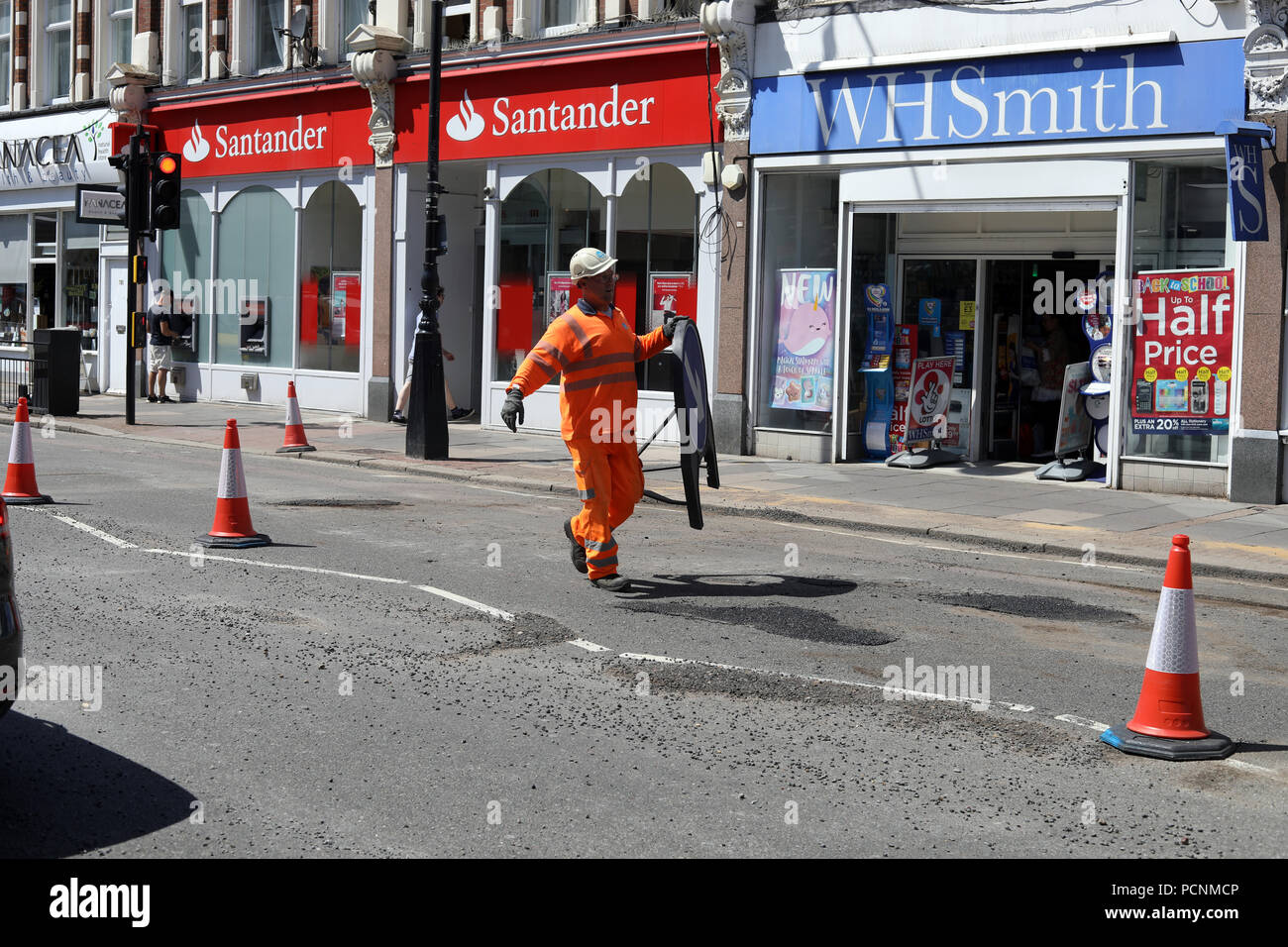 Resurfacing works hi-res stock photography and images - Alamy