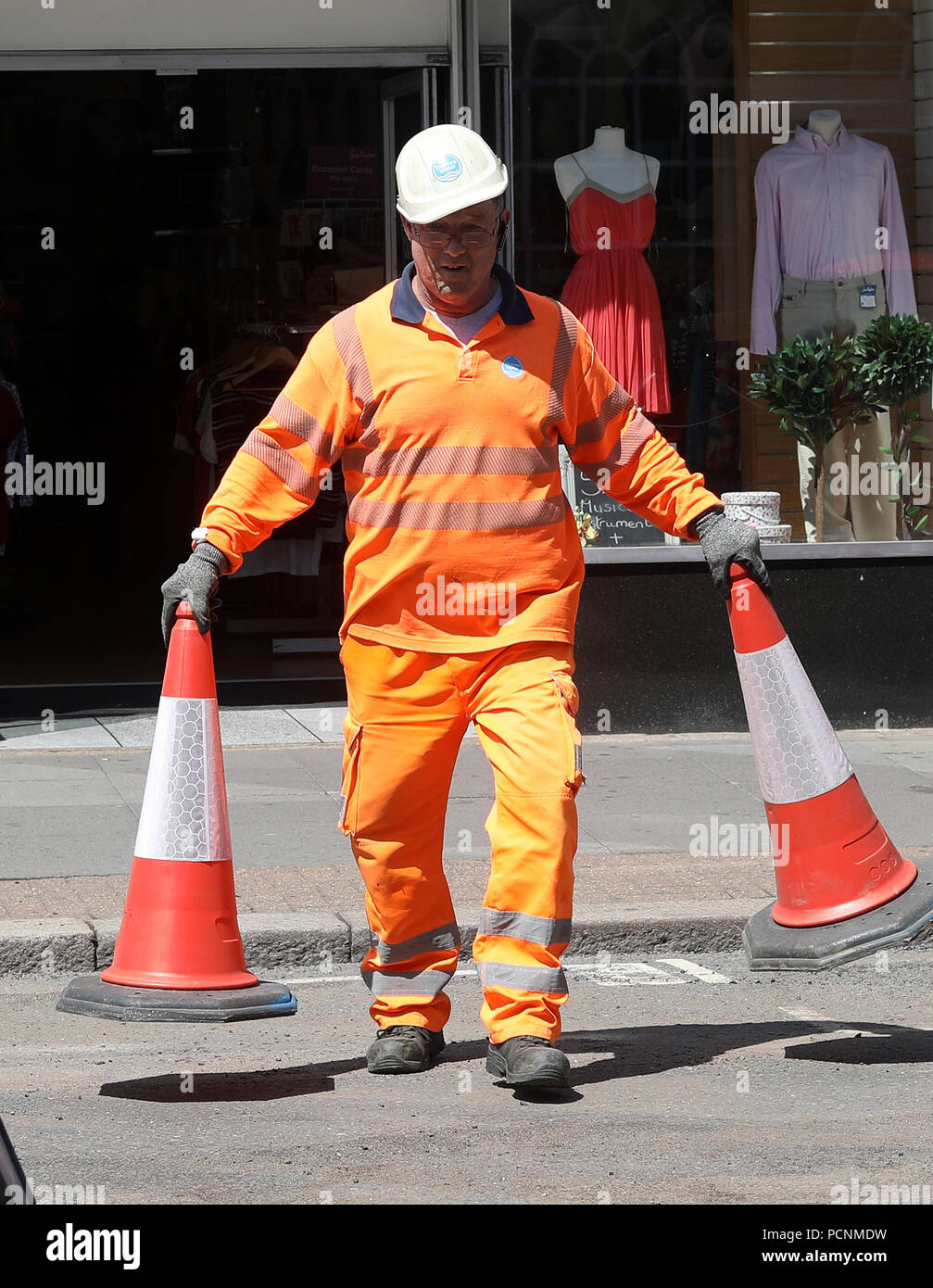 Resurfacing works hi-res stock photography and images - Alamy