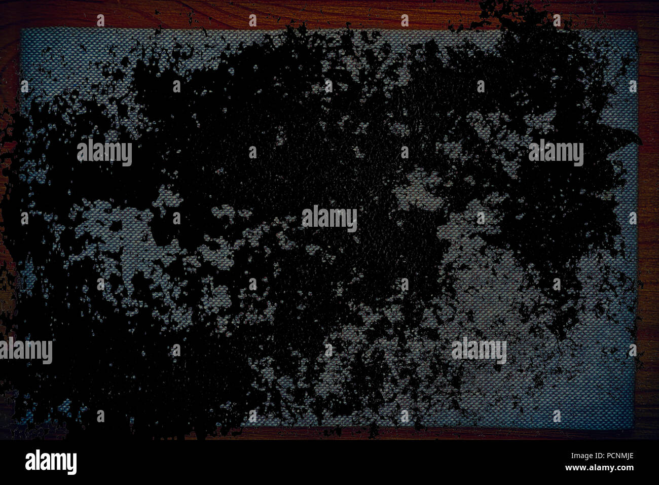 Linen fabric surface for mock-up or designer use, book cover sample ...