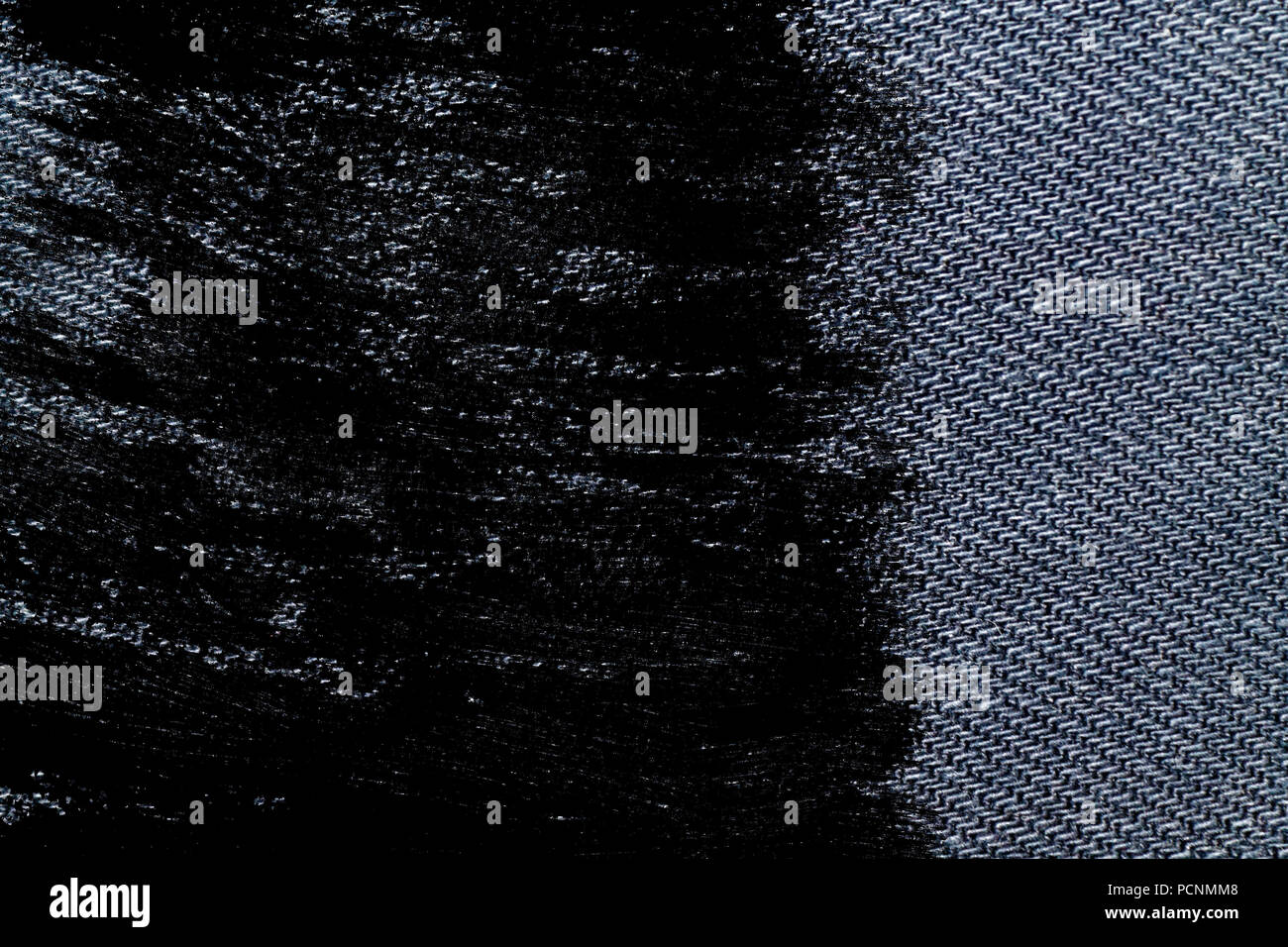 Blue denim macro texture with seam for jeans background Stock Photo - Alamy