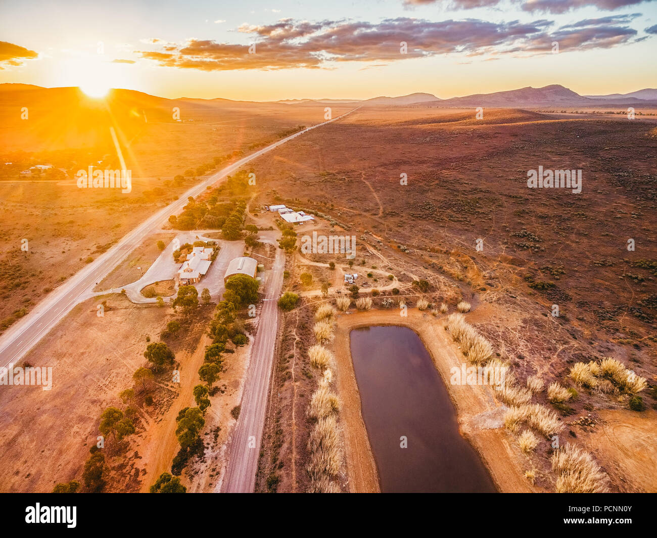 Flinders ranges sunset hi-res stock photography and images - Alamy