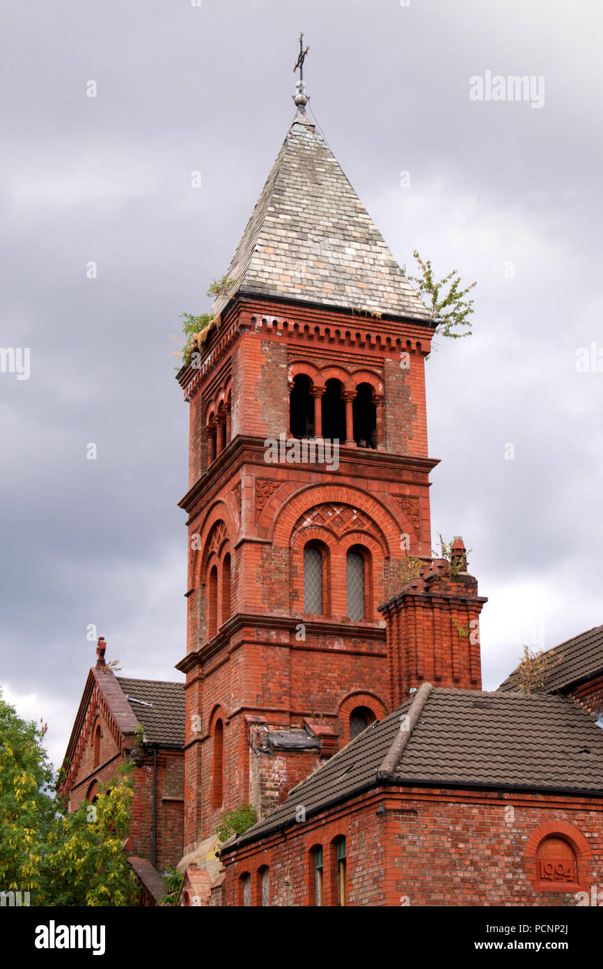 Derelict church, tree hi-res stock photography and images - Alamy