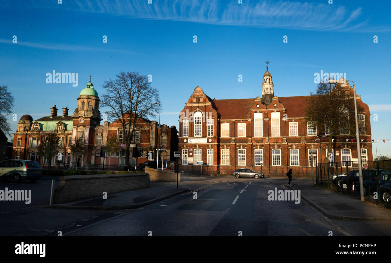 Stepney Primary School,Hull April 2014 Stock Photo - Alamy