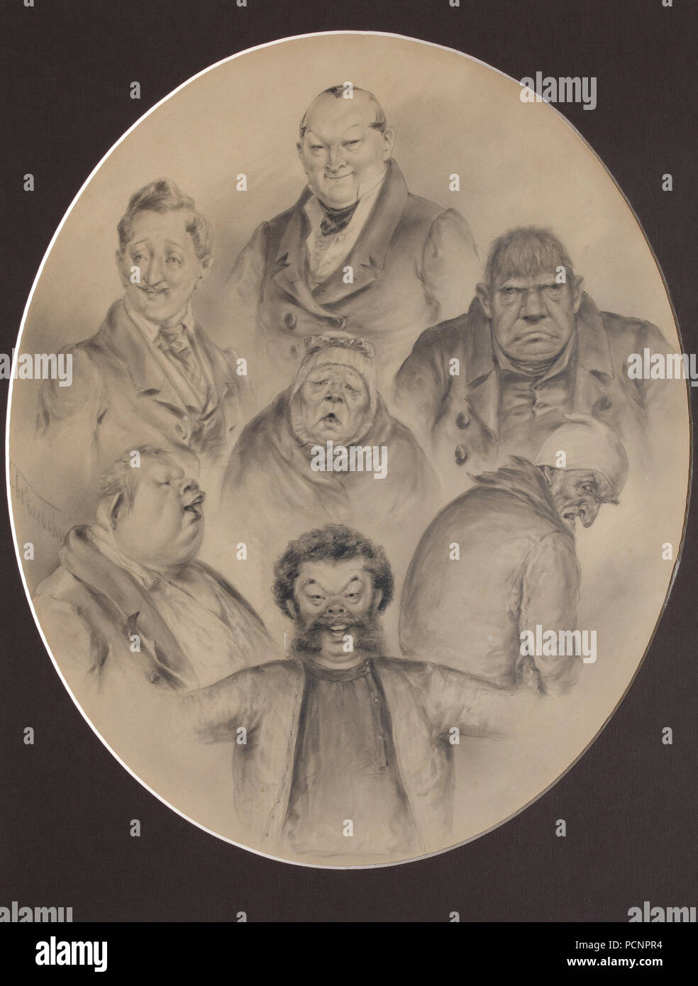 Illustration for the poem The Dead Souls by N. Gogol, 1894 Stock Photo ...