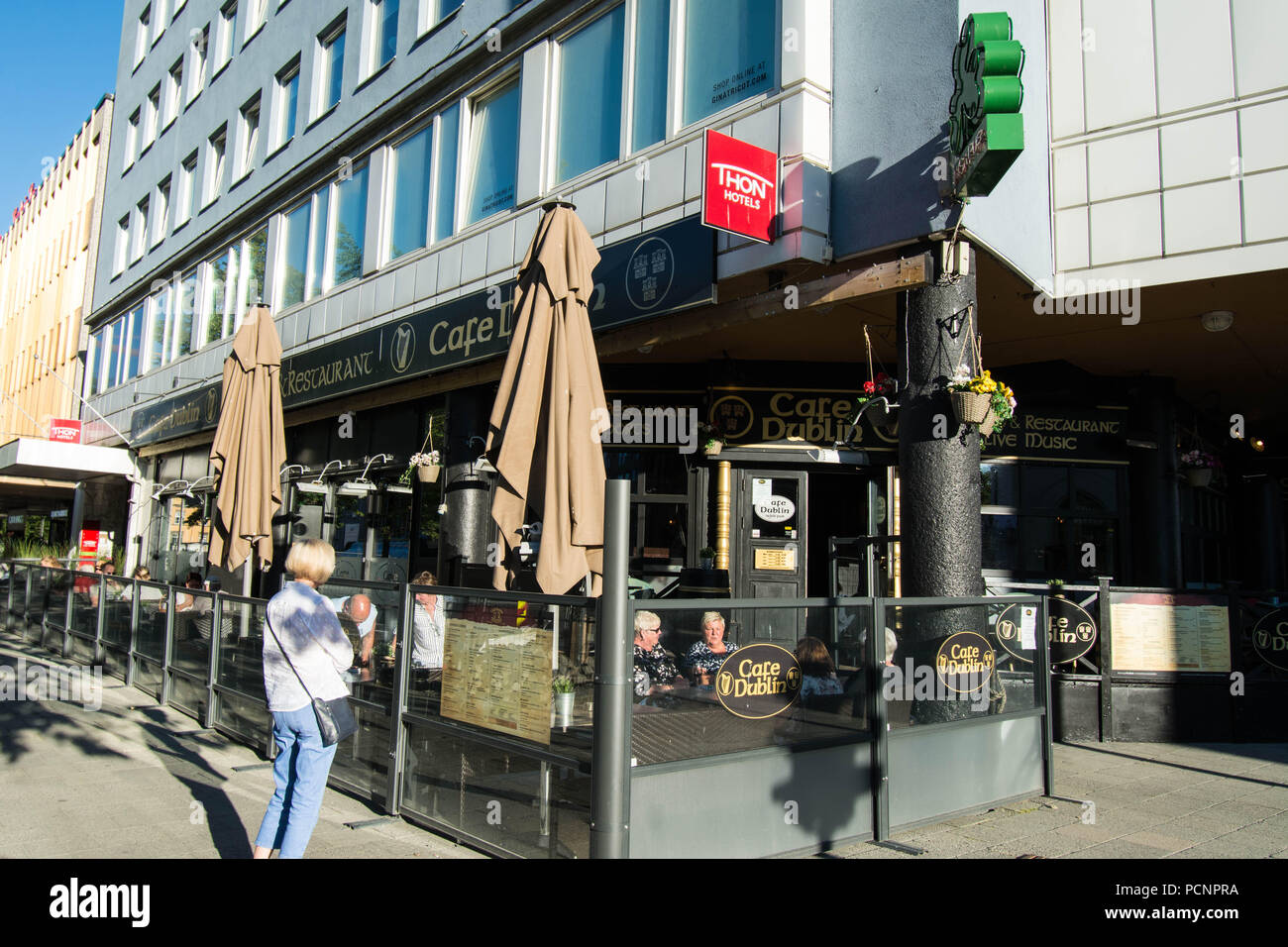 Cafe Trondheim Norway restaurant brewery beer making alcohol drink ...