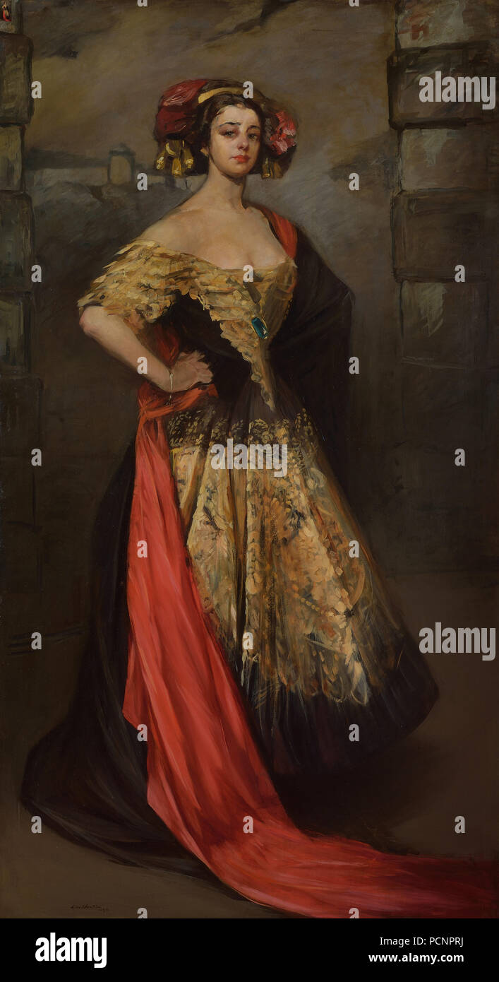 Portrait of the Dancer Rita Sacchetto (1880-1959), 1911 Stock Photo - Alamy
