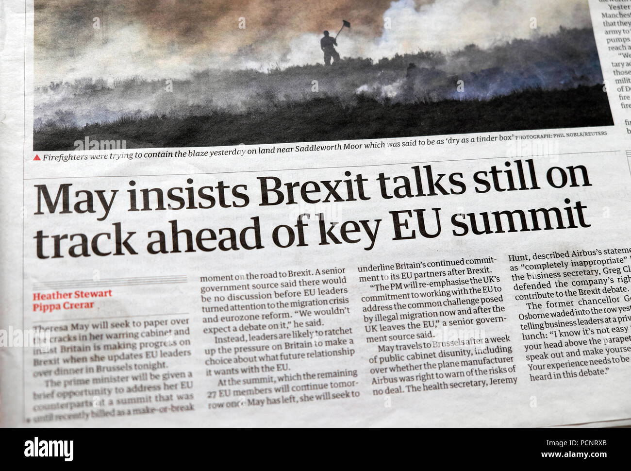 Brexit Guardian Stock Photos & Brexit Guardian Stock Images - Alamy