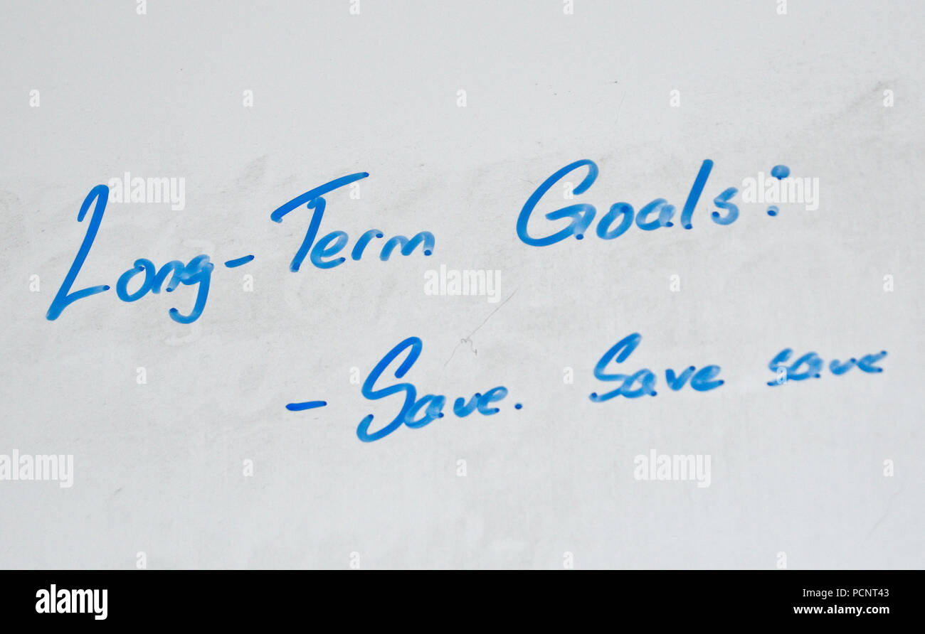 Long term goals hi-res stock photography and images - Alamy