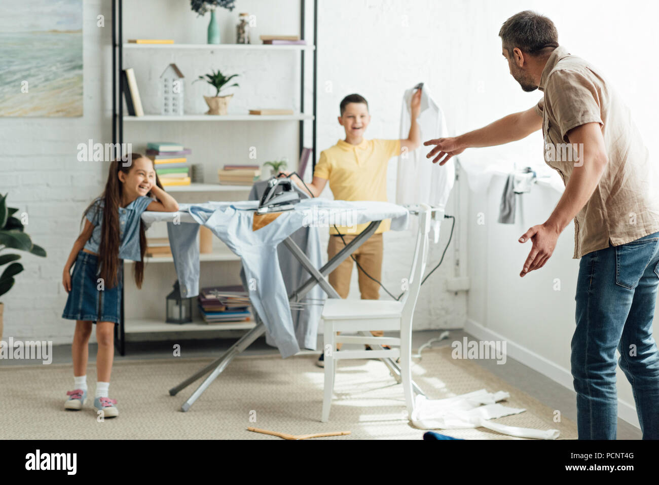 Burning clothes hi-res stock photography and images - Alamy