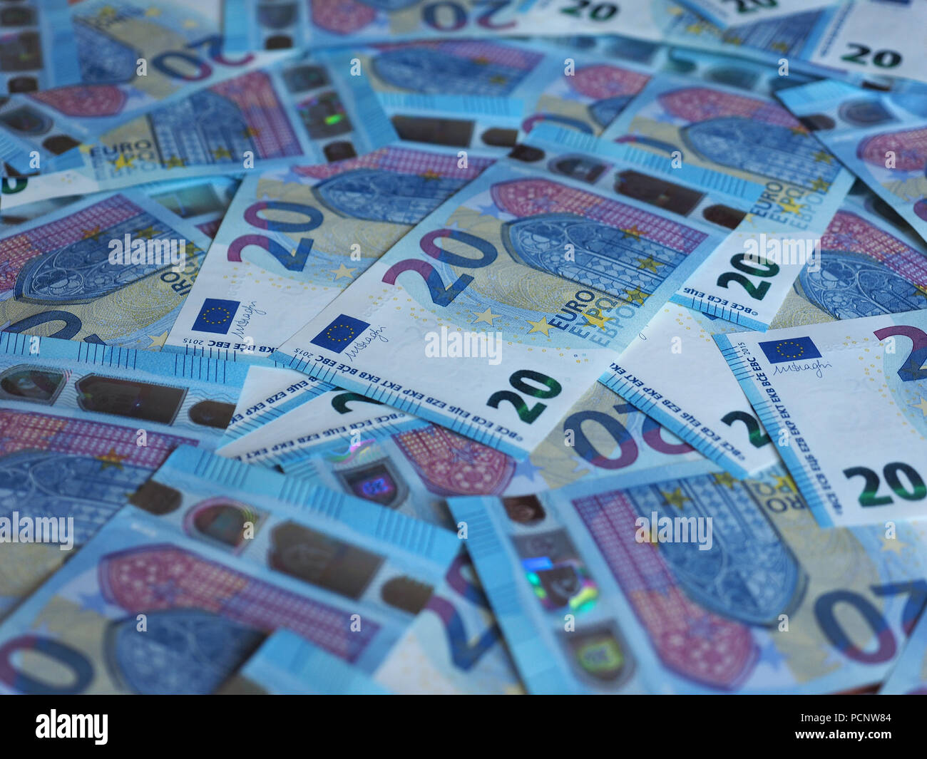 Euro banknotes money (EUR), currency of European Union Stock Photo - Alamy