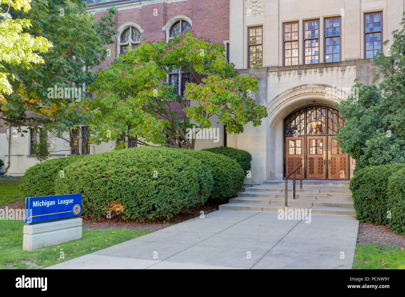 University of michigan campus hi-res stock photography and images - Alamy