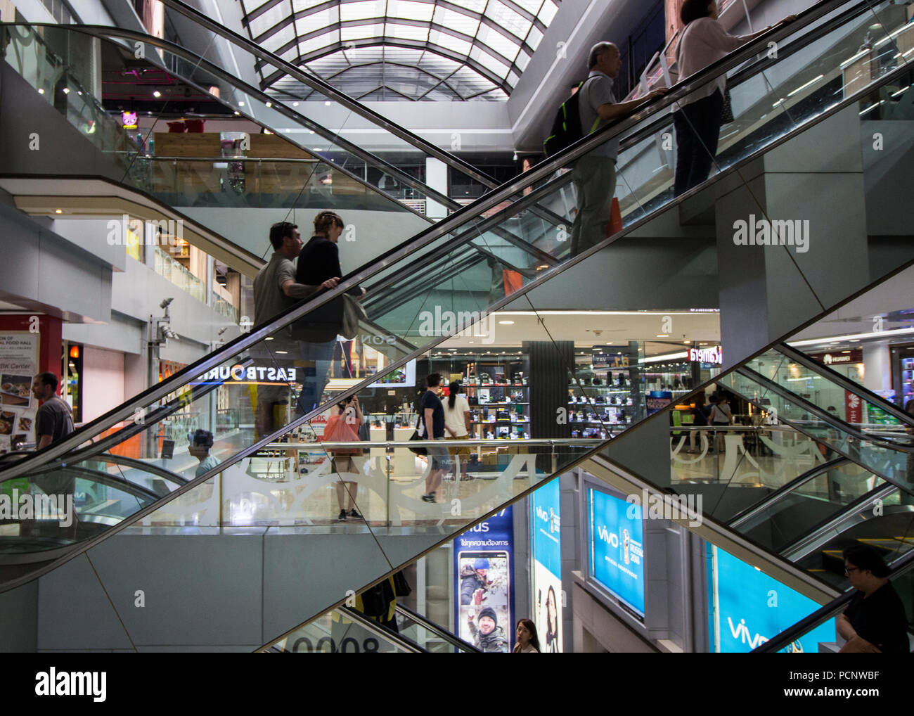 MBK center shopping mall in Bangkok, Thailand Stock Photo - Alamy