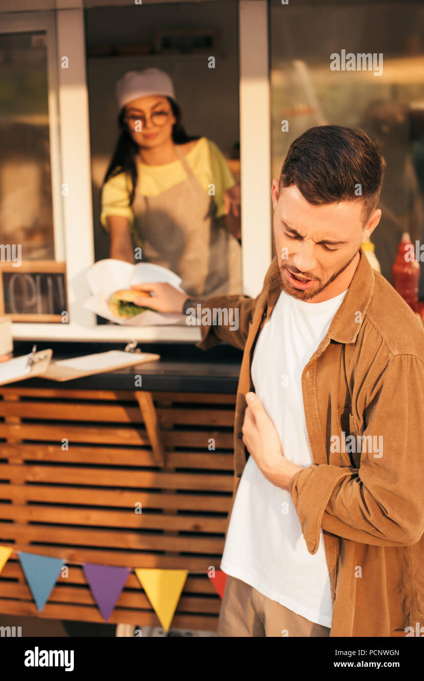 Chef touching food hi-res stock photography and images - Alamy