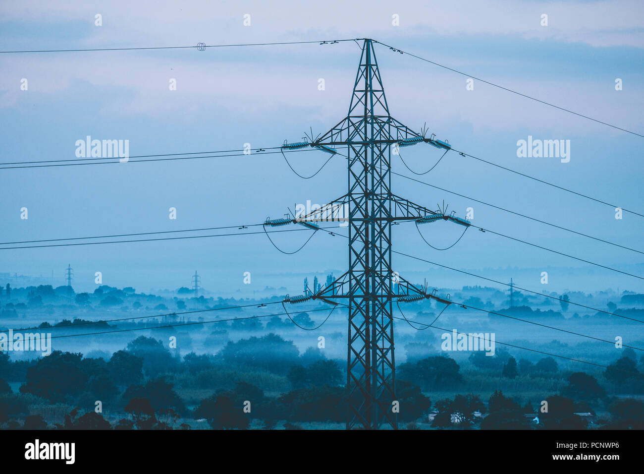 Electricity grid of the future hi-res stock photography and images - Alamy