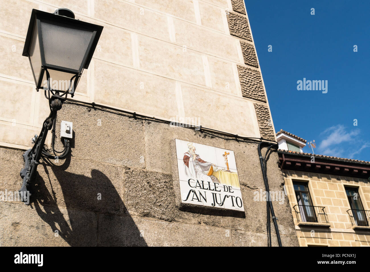 San justo street hi-res stock photography and images - Alamy