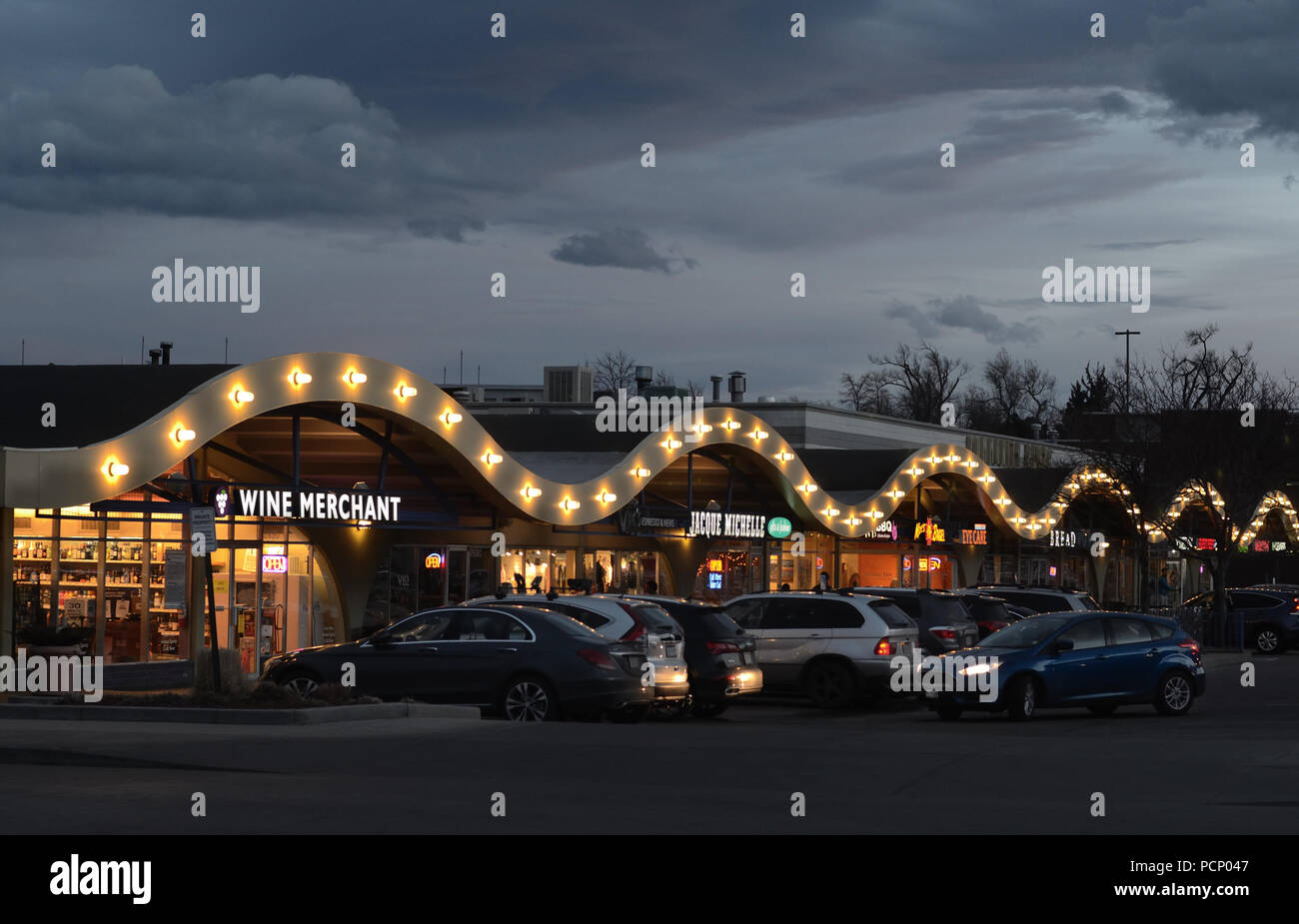 1960s shopping center hi-res stock photography and images - Alamy