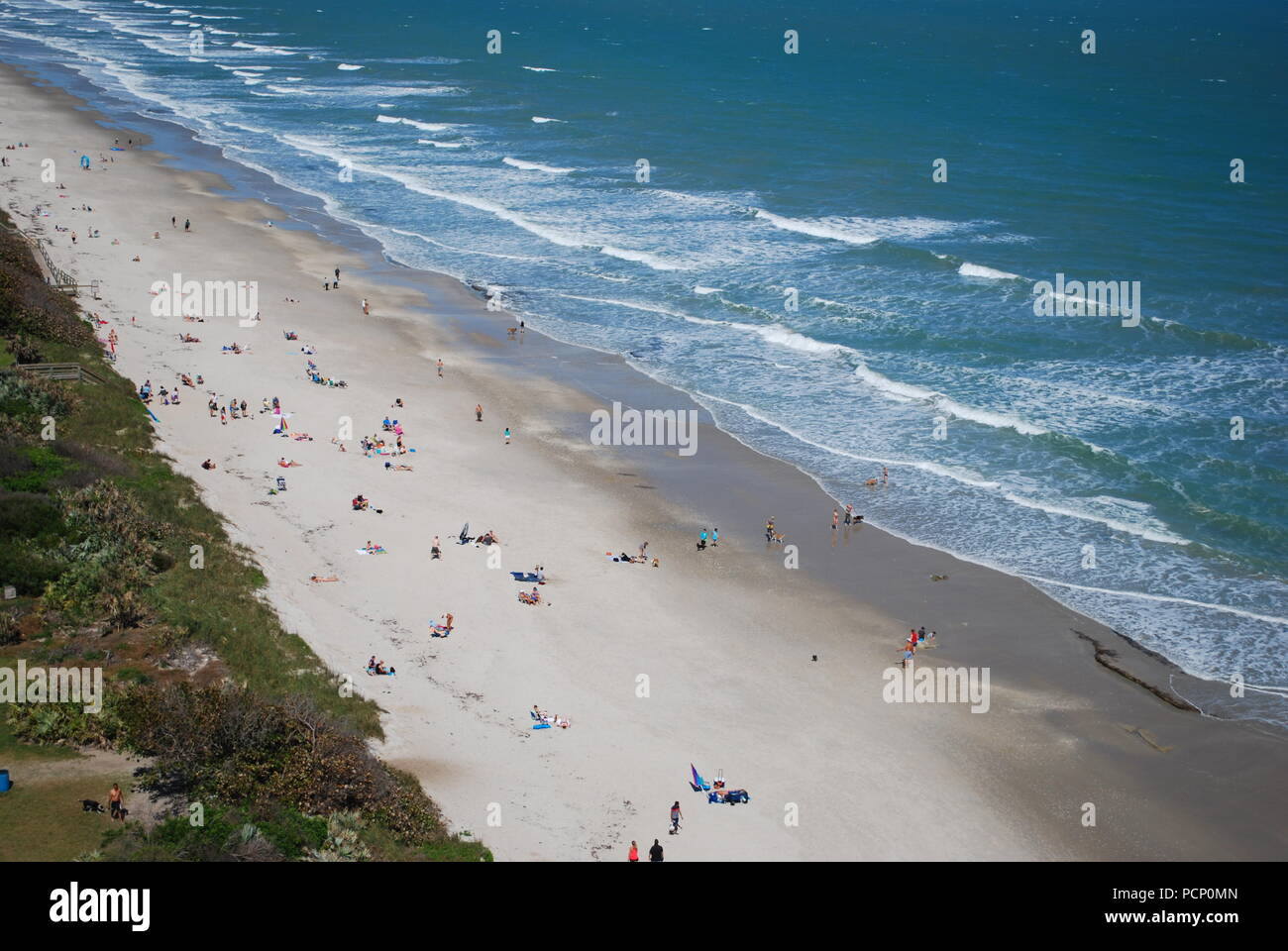 Small world. Surreal 3d. Ocean shore life. Beach activity miniature ...