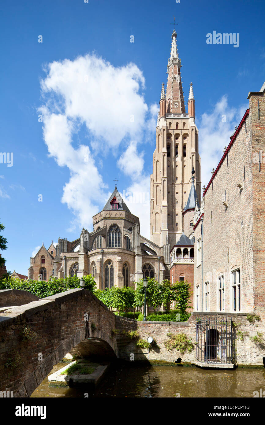 Tower church our lady bruges hi-res stock photography and images - Alamy