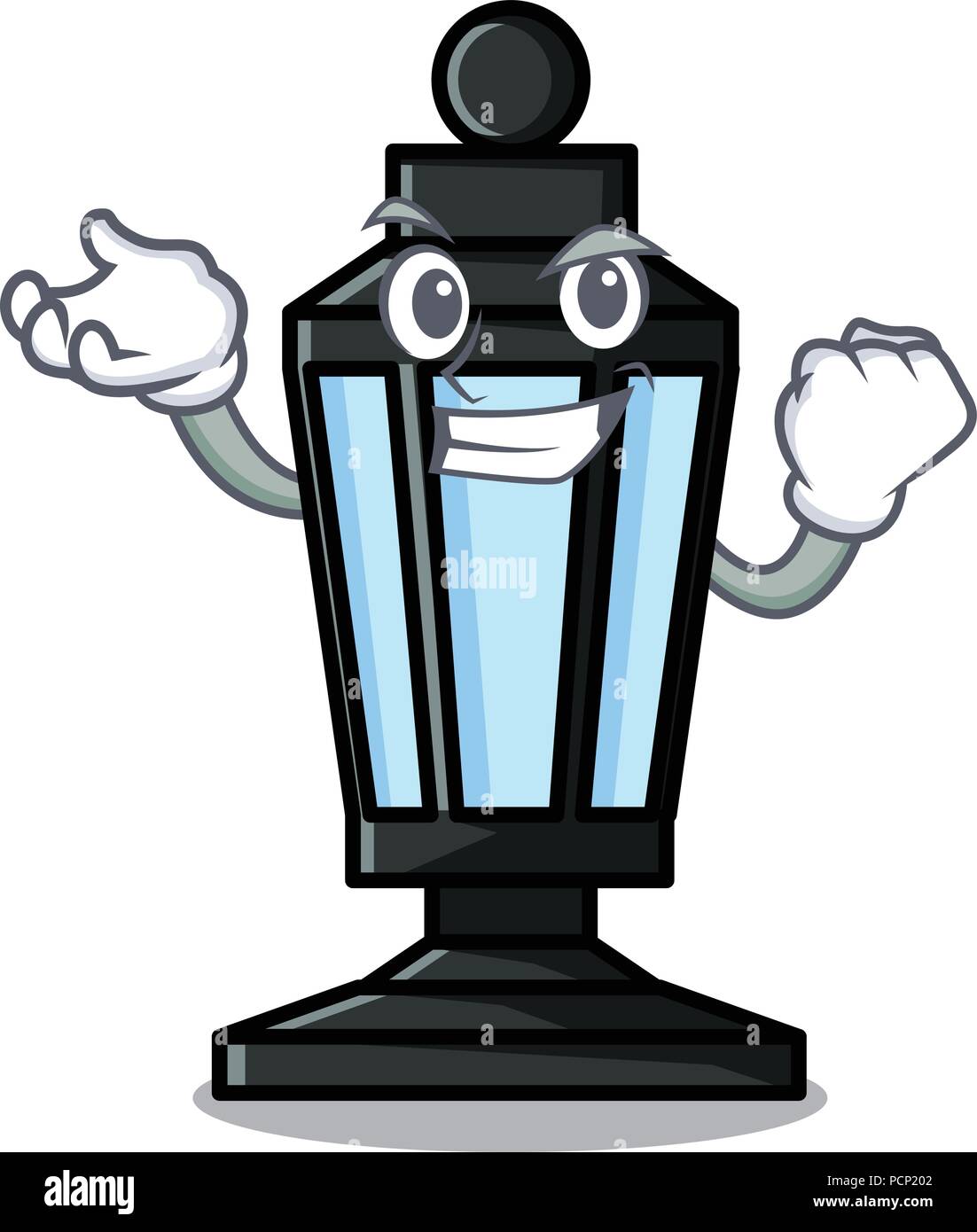 Successful street lamp character cartoon Stock Vector Image & Art - Alamy