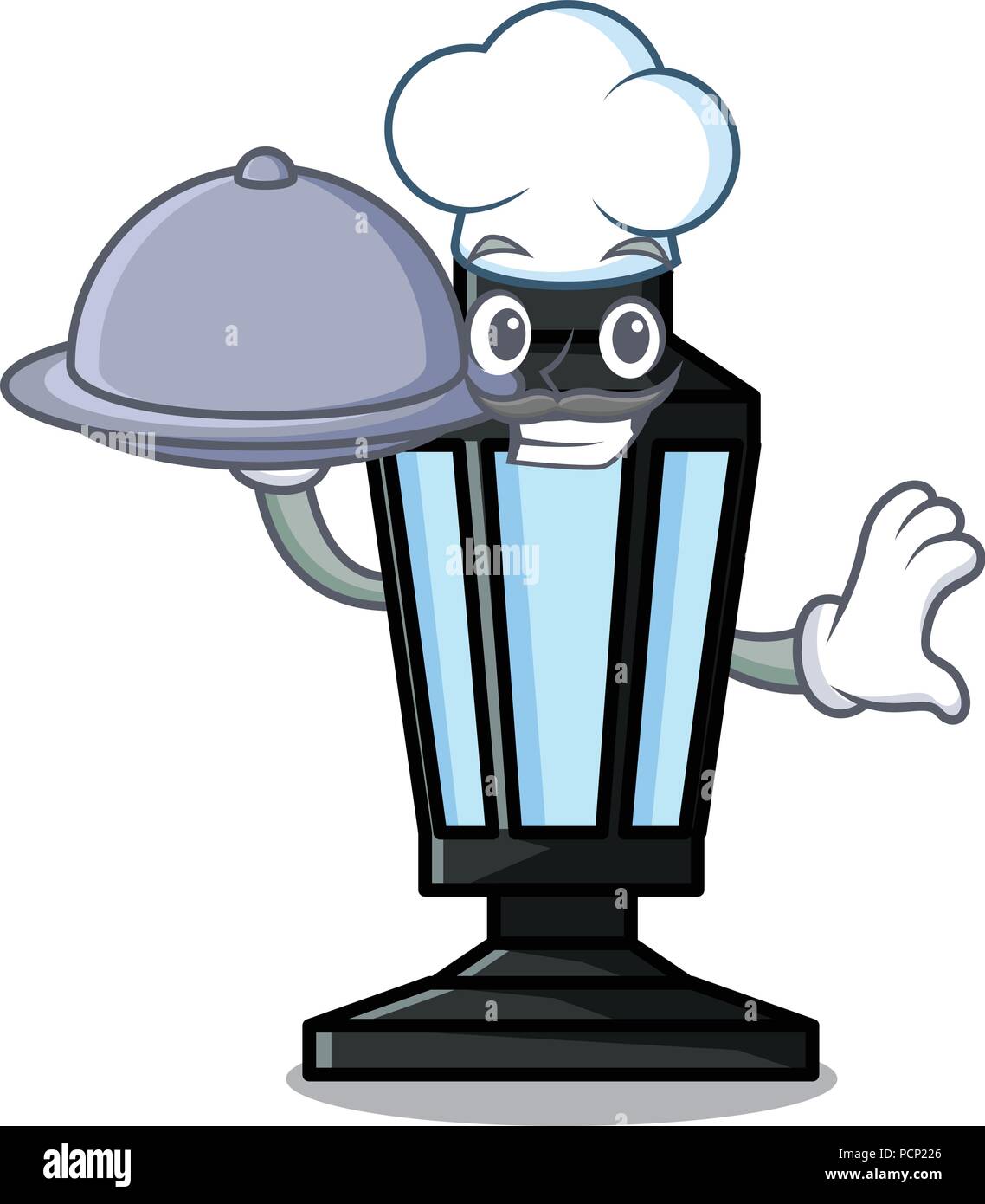 Kitchen chef food lamp Stock Vector Images - Alamy