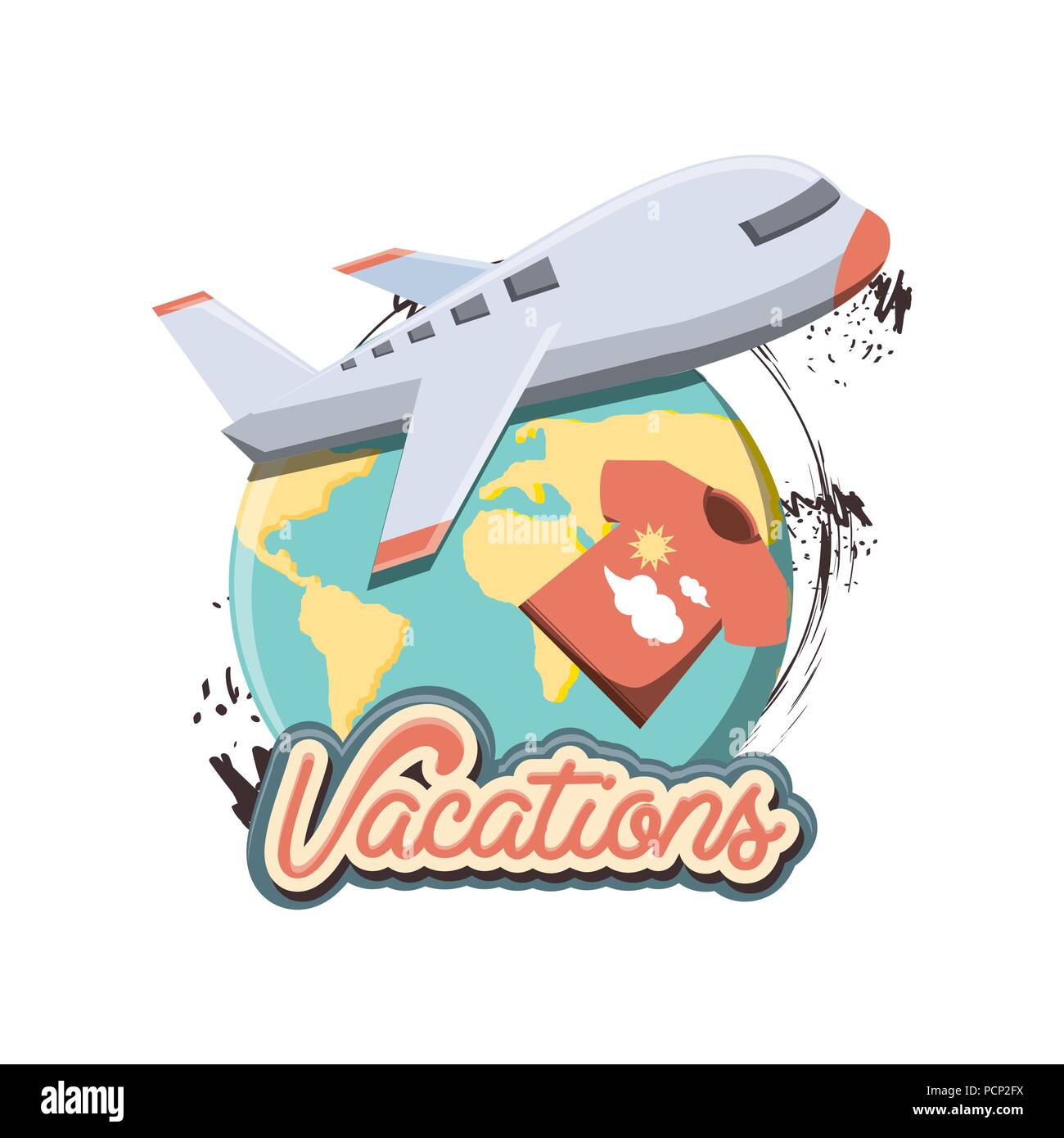 Travelling vacations concept tourist Stock Vector Images - Alamy