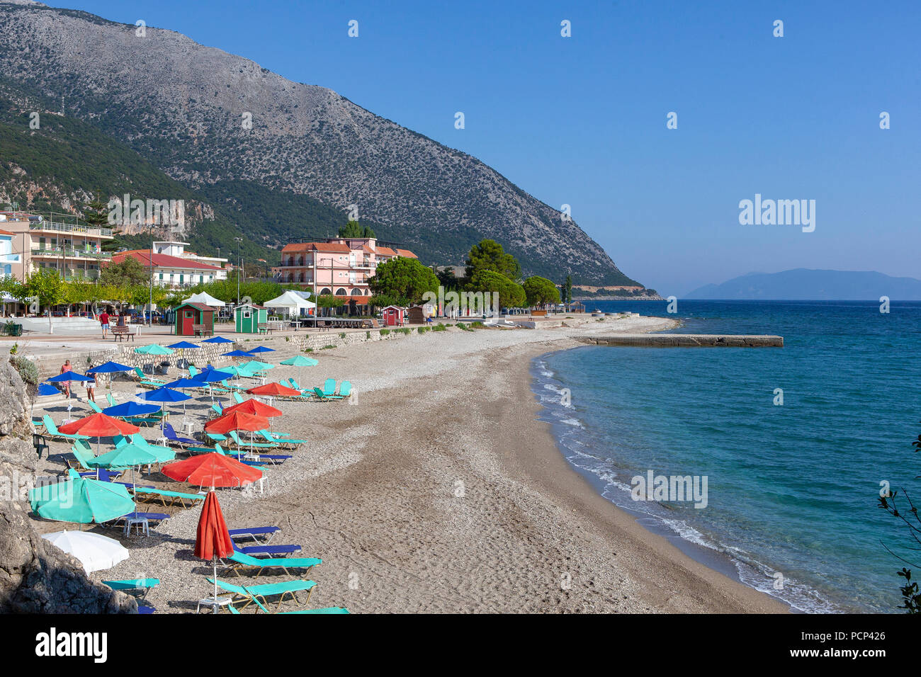 Beautiful poros town hi-res stock photography and images - Alamy