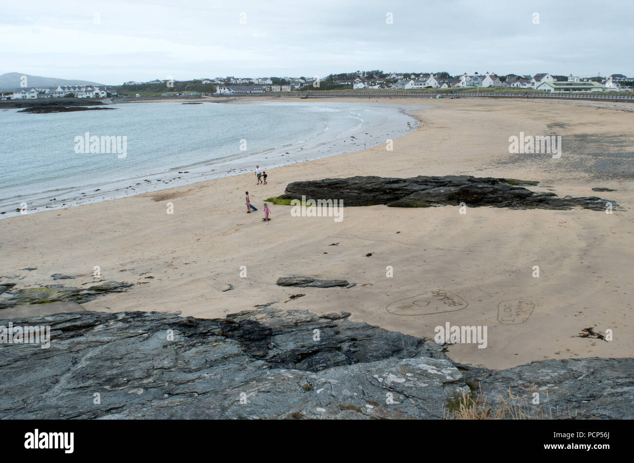Trearddur bay Anglesey Stock Photo - Alamy