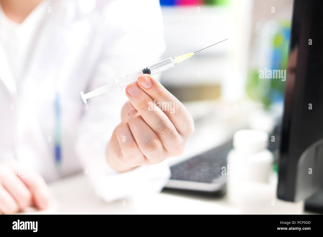 Hormone injection hi-res stock photography and images - Alamy