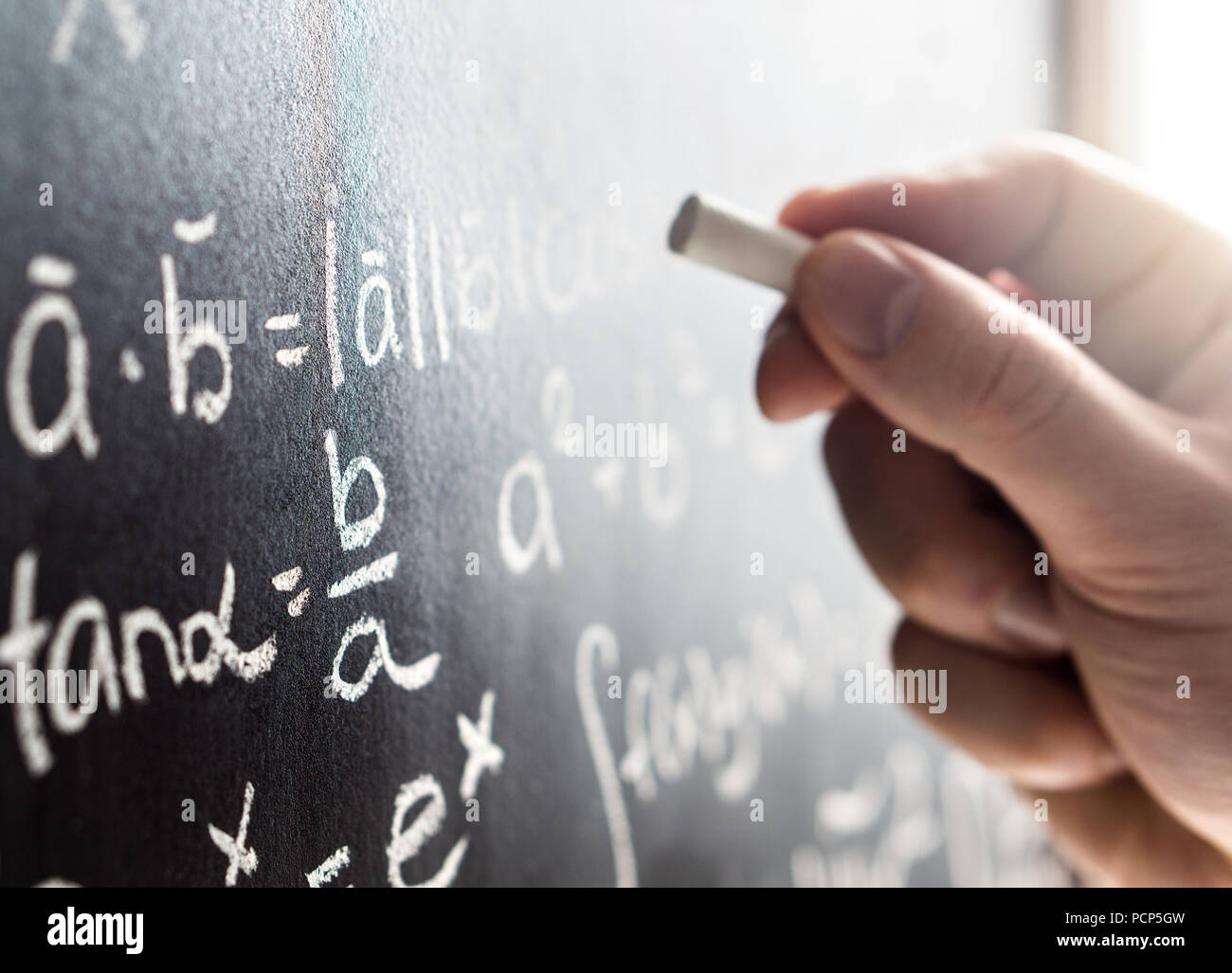 High school teacher student hi-res stock photography and images - Alamy